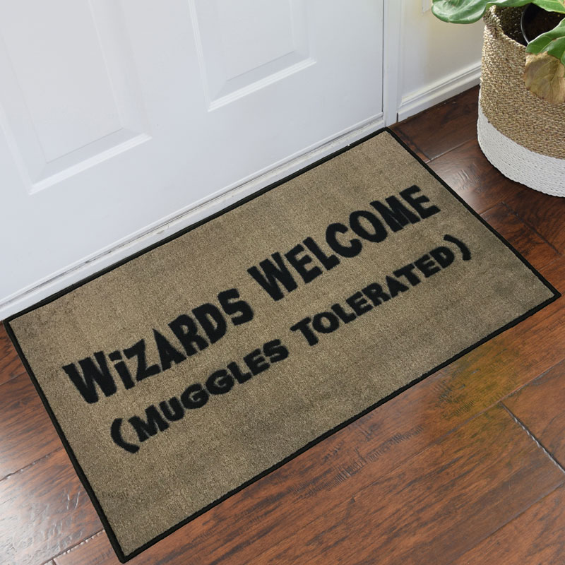 Harry Potter Wizards Welcome Novelty Floor Mat