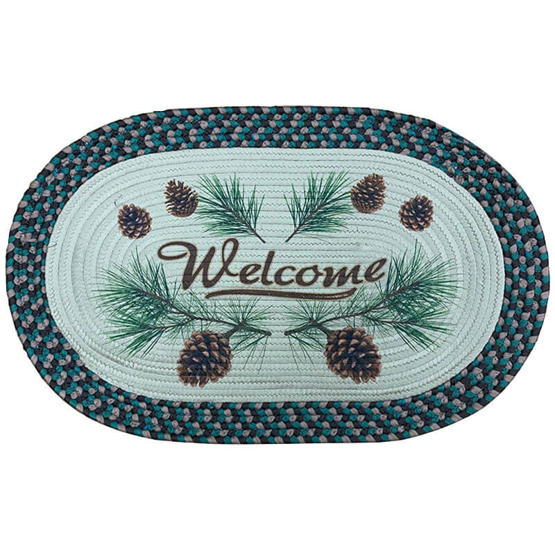 The Pine Cone Braided Rug