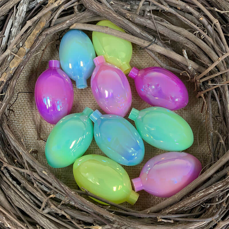 Easter Egg Party String Lights - Pearlized Pattern