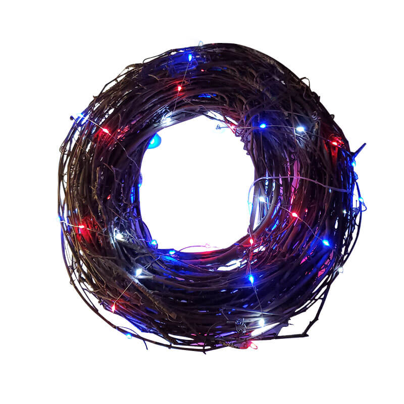 10’ Patriotic Decorative Wire Light Set