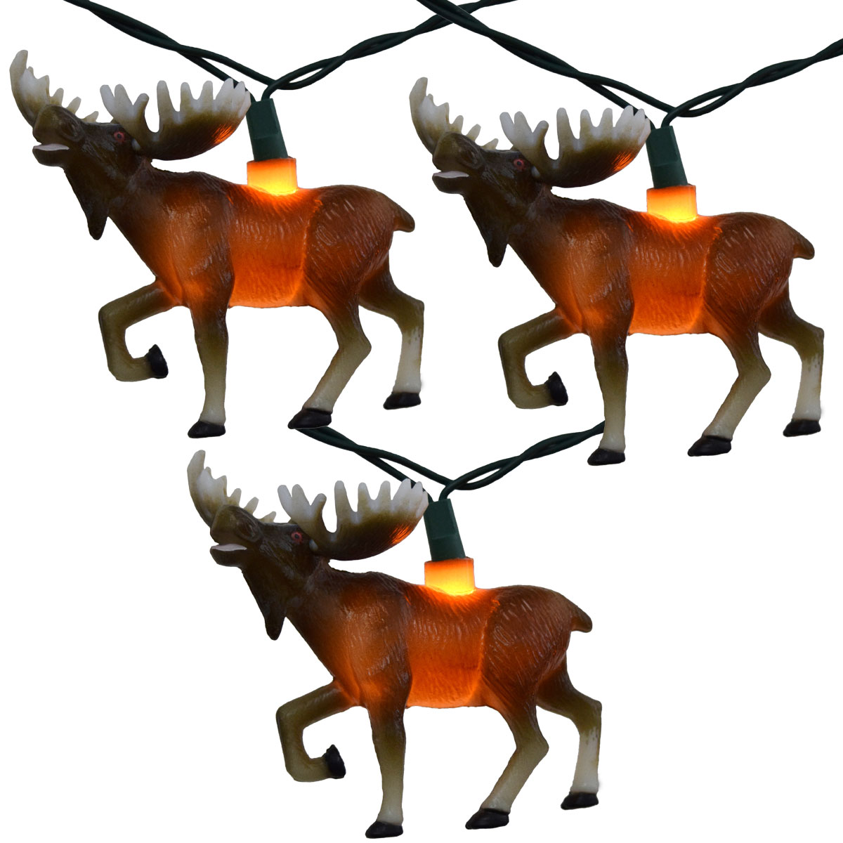 Dinosaur Party String Lights - 12 Feet - 10 Lights